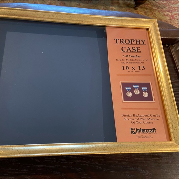 Accents | Gold Trophy Tabletop Case 1 X 13 | Poshmark